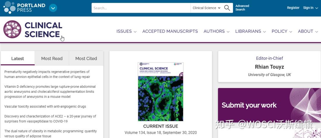 这本期刊近年来一直5分+的SCI，比较稳定，值得尝试 - 知乎