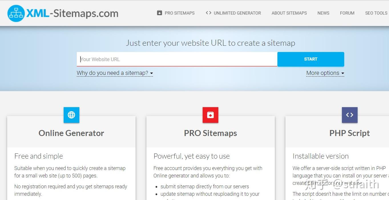 在线生成网站地图(Sitemap),并提交至百度搜索资源平台 - 知乎
