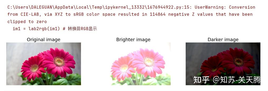 变换颜色空间（RGB-->Lab）、调节颜色光暗和反转光度通道等 - 知乎