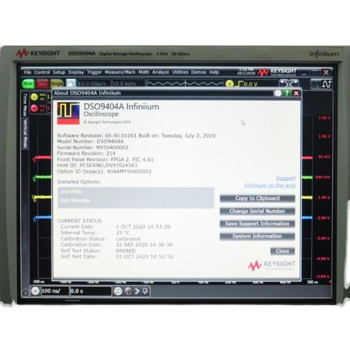 是德科技Keysight DSO9404A示波器4GHz，4个模拟通道 - 知乎