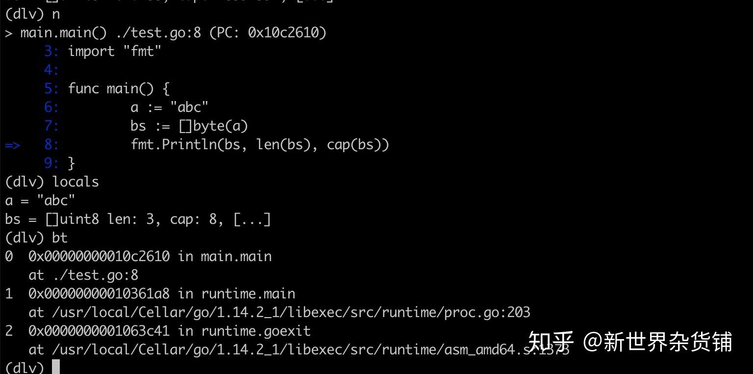 go runtime debug 小技巧 - 知乎
