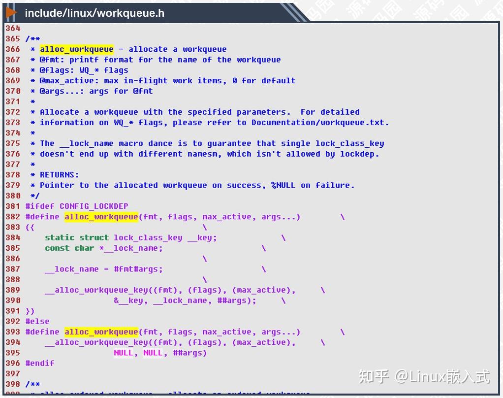 讲解Linux内核工作队列workqueue源码分析 - 知乎