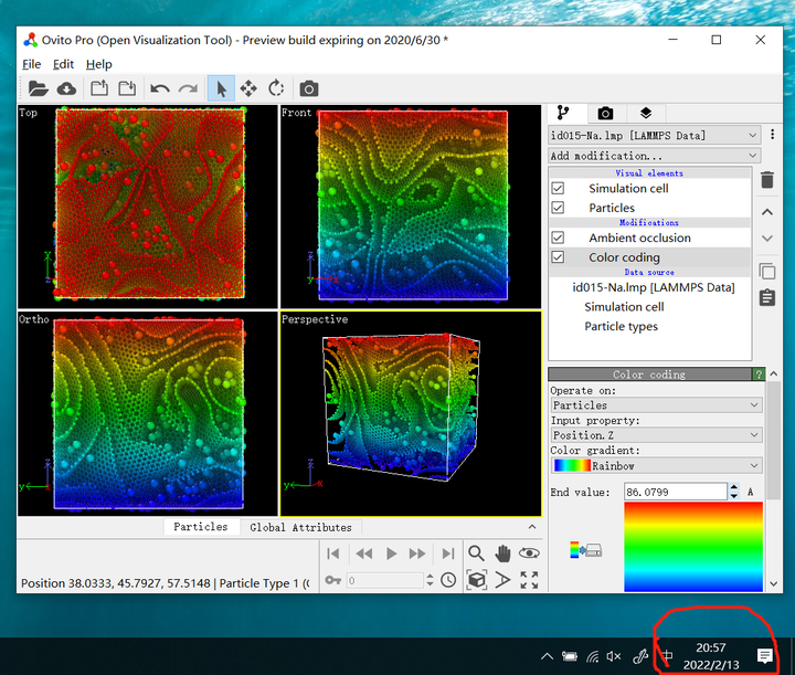 OVITO pro的license过期后的临时解决办法 - 知乎