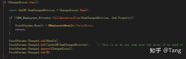 UE4 TArray同步 - 知乎