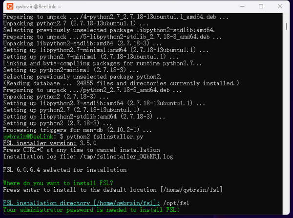 【打造脑影像工作站】Windows安装FSL图文教程 - 知乎