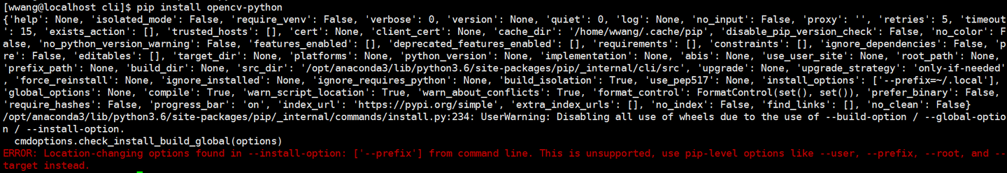 罕见性 pip 报错分析与处理--install option - 知乎