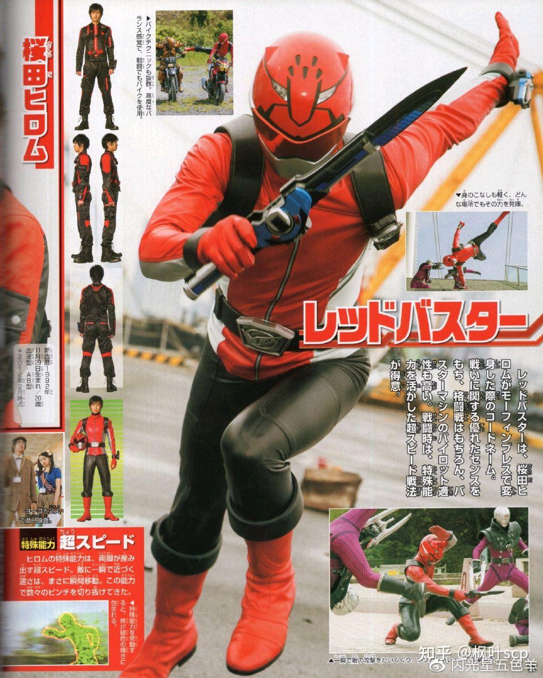 [特命战队go buster]Red Buster——樱田弘 - 知乎
