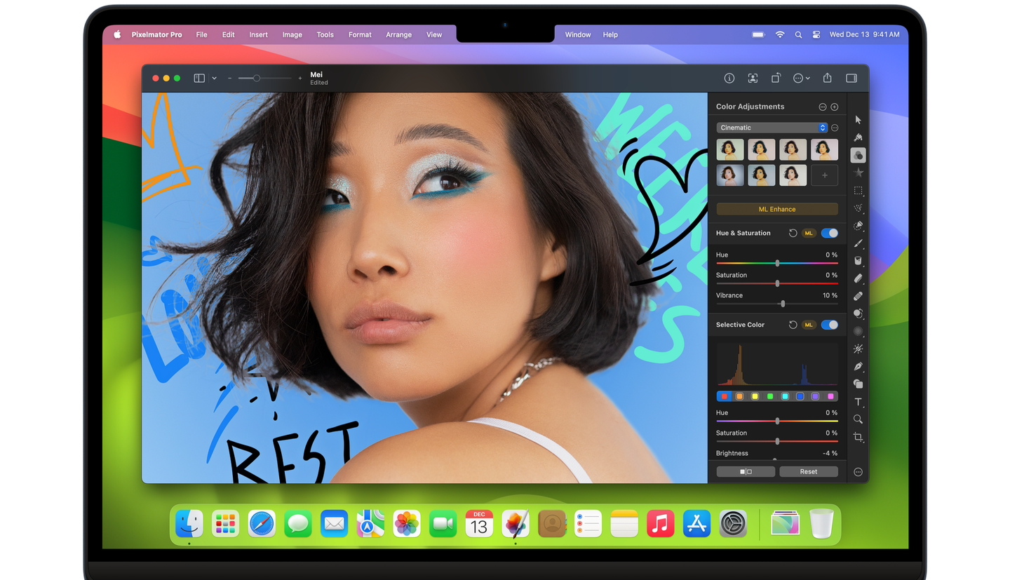 长得像 Mac 原生照片 App，功能却能比肩 PS 的全能修图工具：Pixelmator Pro - 知乎