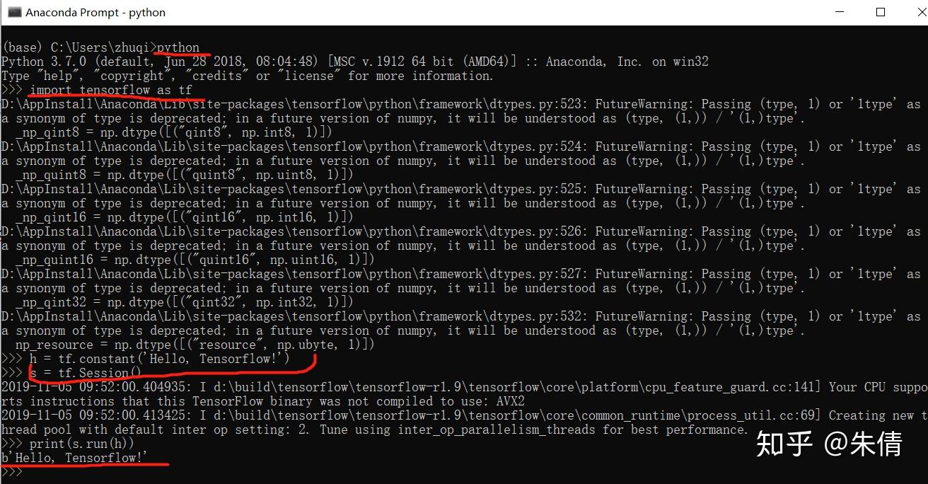 win10+py37+tensorflow安装 - 知乎