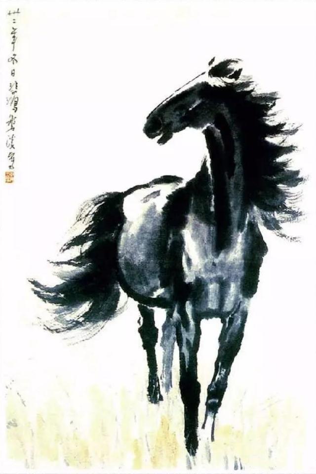76幅徐悲鸿国画马，名不虚传！ - 知乎