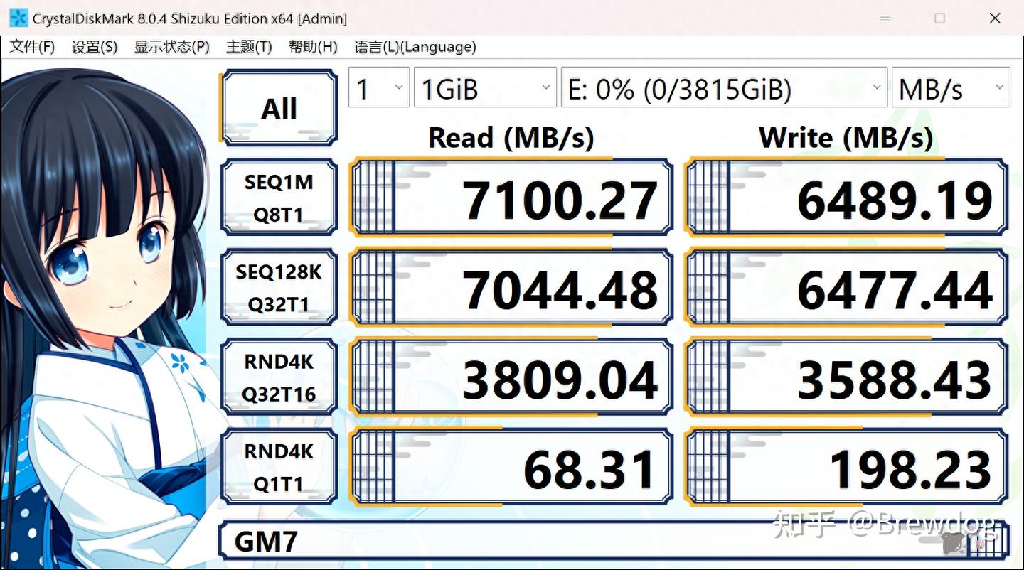 宏碁掠夺者GM7/GM7000固态硬盘对比测评，有无缓存差距有多大？ - 知乎
