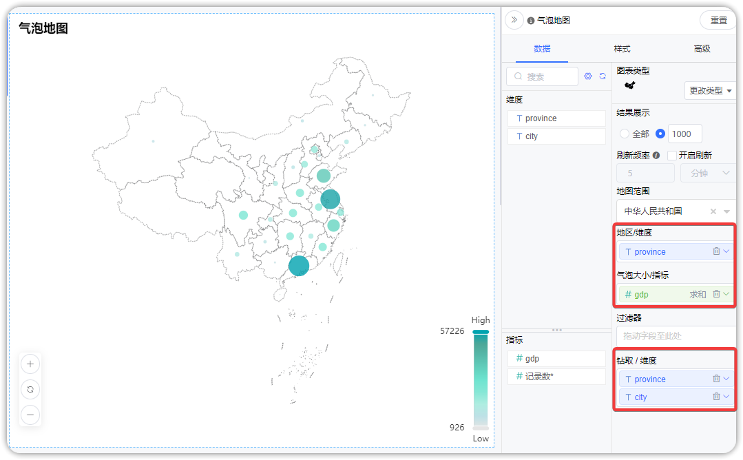 模板学堂｜DataEase地图视图功能详解 - 知乎