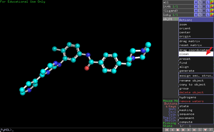 PyMOL实用技能【01】构建小分子/肽段结构并优化 - 知乎