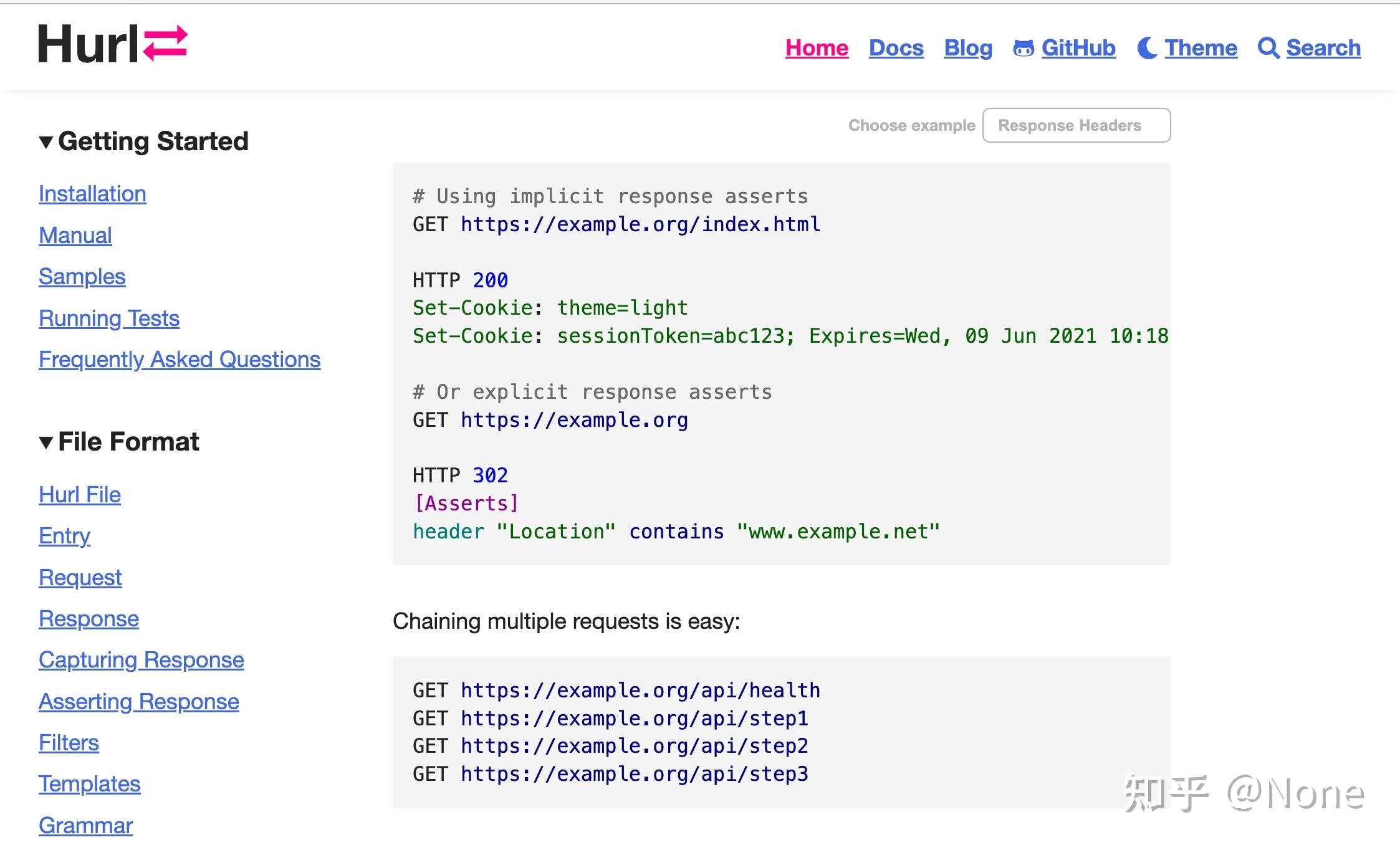 使用Hurl运行和测试HTTP API - 知乎
