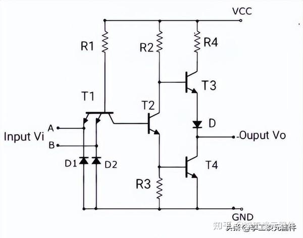 9种TTL电路使用方法，工作原理 +电路图，通俗易懂，几分钟就搞定 - 知乎