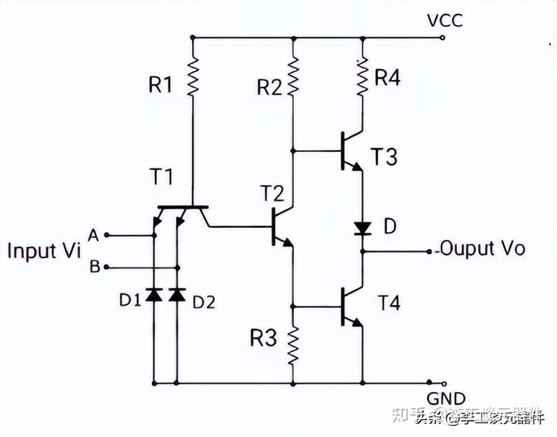 9种TTL电路使用方法，工作原理 +电路图，通俗易懂，几分钟就搞定 - 知乎