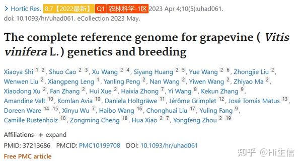 资源分享 | 一些完成基因组T2T组装的植物 - 知乎