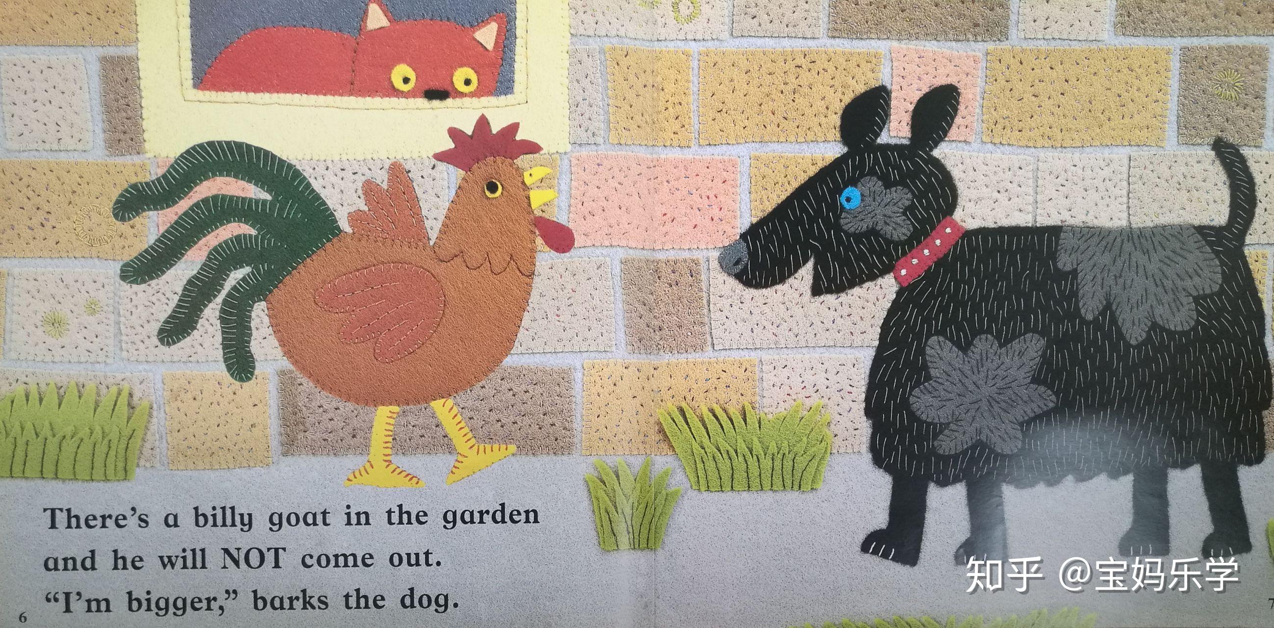 经典英文绘本推荐：There's a billy goat in the garden.花园里有只公山羊 - 知乎