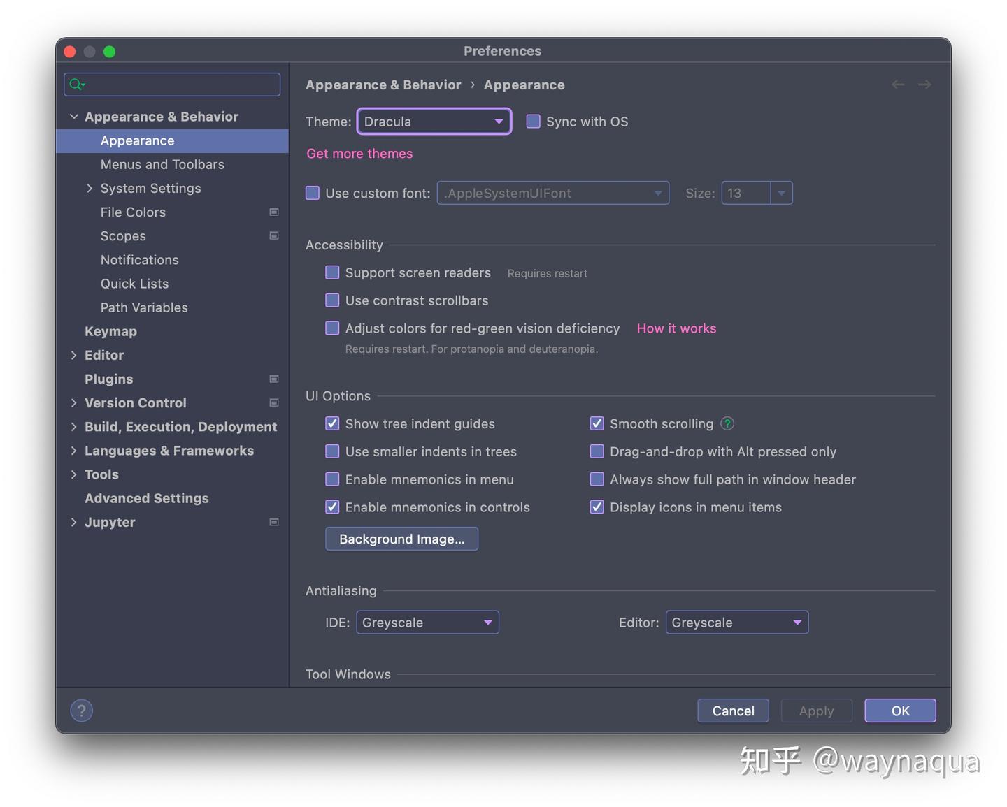 IDE暗黑主题推荐-Dracula - 知乎