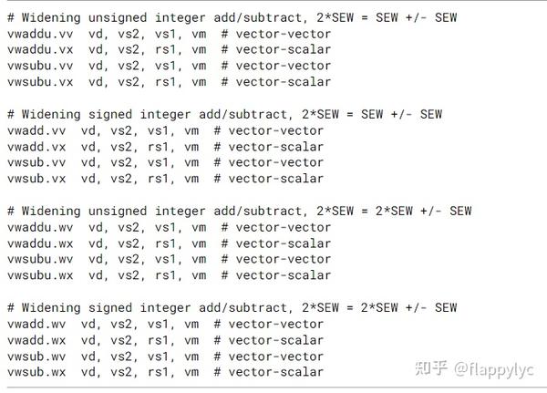 RISCV-V-1.0向量扩展指令集学习 - 知乎