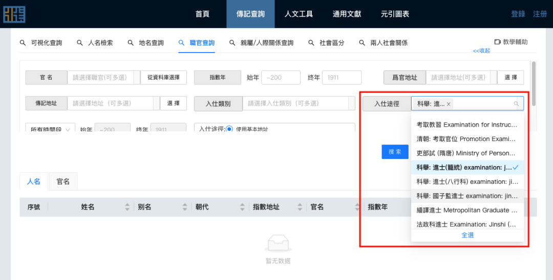 CBDB | 学完这个专题，查询职官竟然如此容易 - 知乎