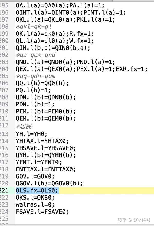 GAMS编写CGE模型代码第四篇：一个简单的动态单区域CGE模型代码编写 - 知乎