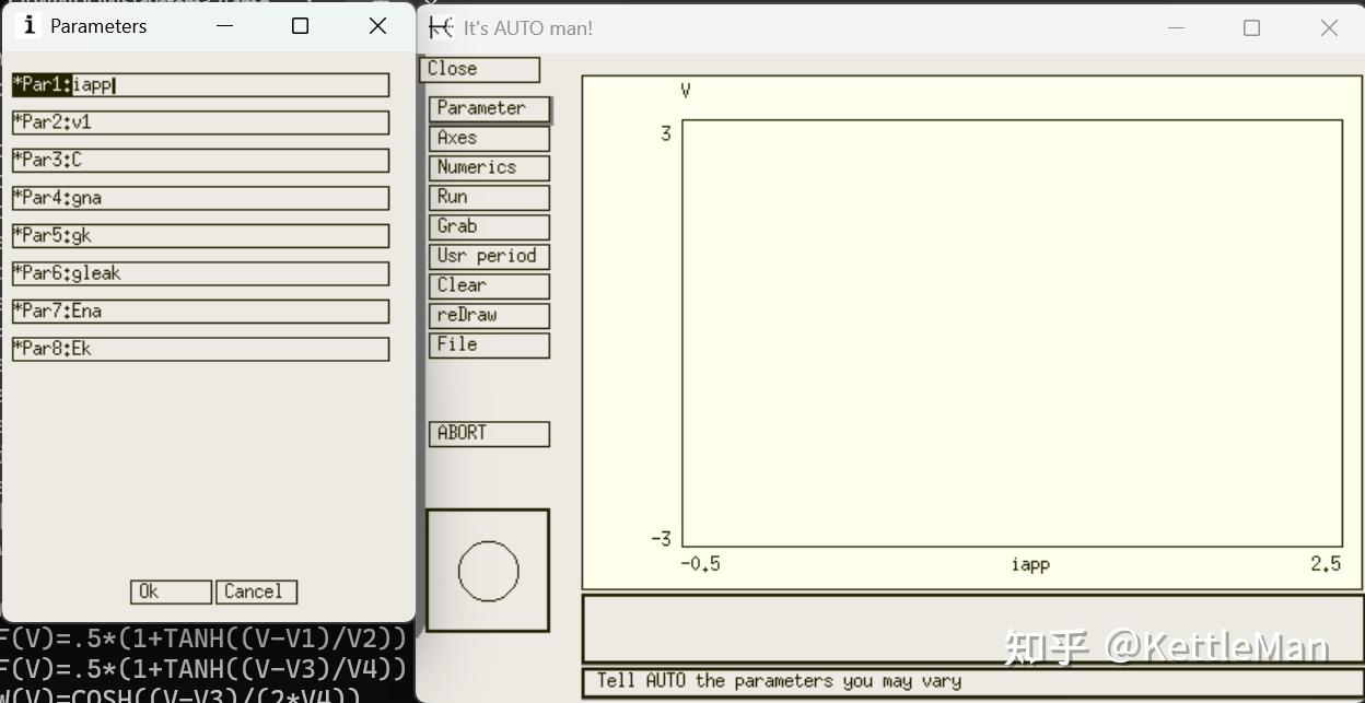 XPPAUT分岔计算 - 知乎