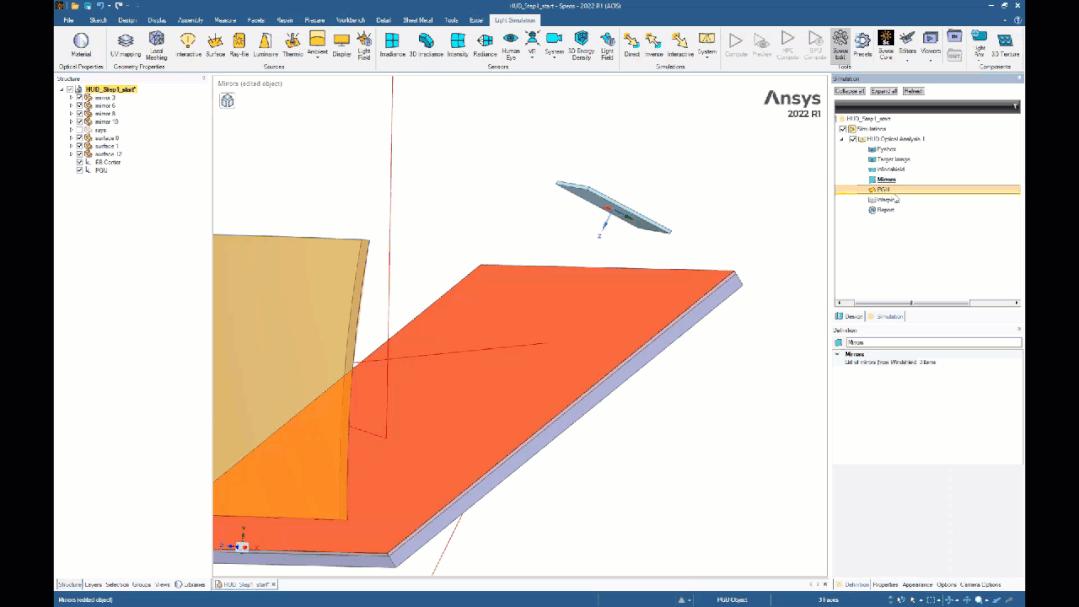 Ansys Zemax / Ansys Speos | 如何使用Ansys光学解决方案设计和分析 HUD系统 - 知乎