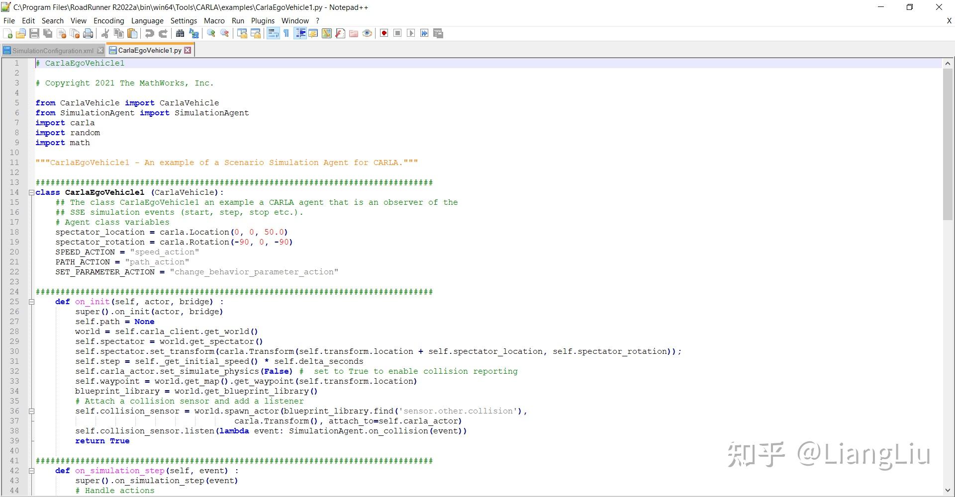 RoadRunner Scenario+CARLA联合仿真 - 知乎