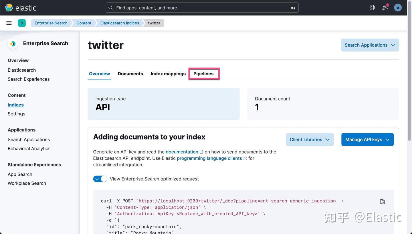Elasticsearch：部署 ELSER - Elastic Learned Sparse EncoderR - 知乎