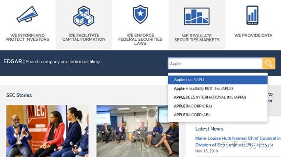 SEC下载财务报表 - 知乎