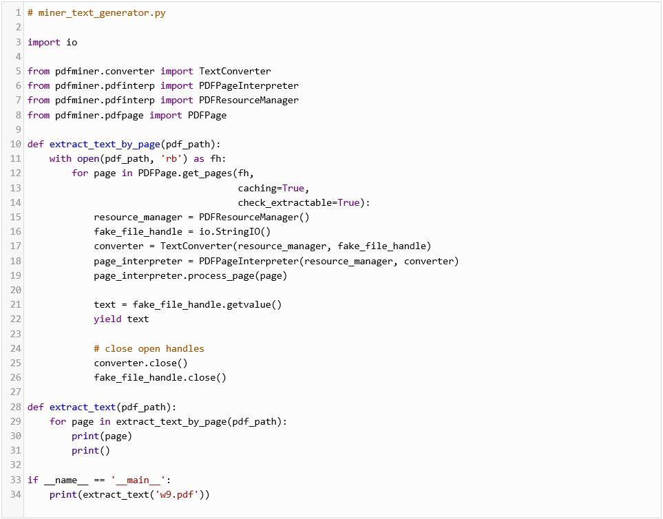 独家 | 手把手教你如何用Python从PDF文件中导出数据 - 知乎