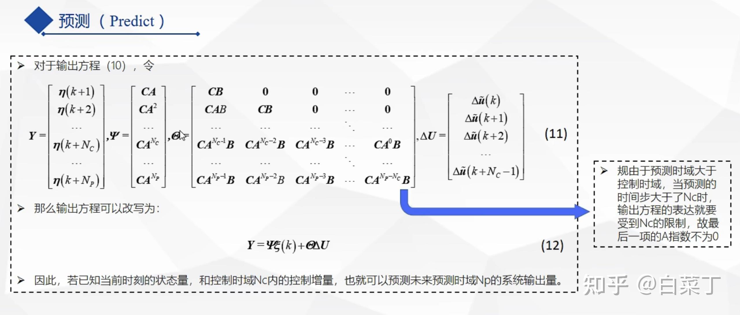 控制算法-模型预测控制MPC - 知乎