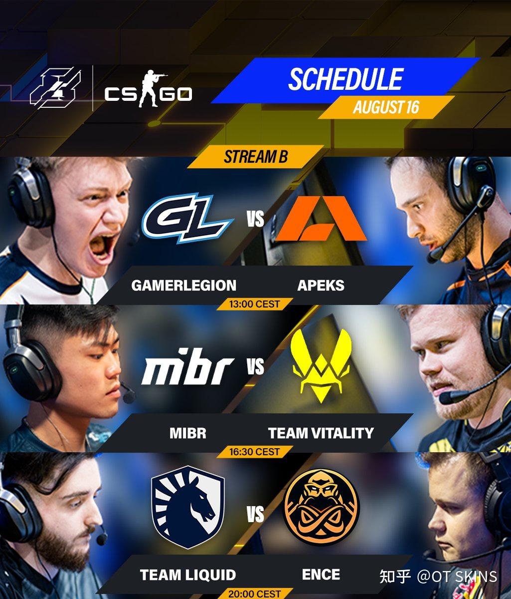 【OT SKINS】Gamers8 x CS:GO正式开启！天禄能否绝境重生？ - 知乎