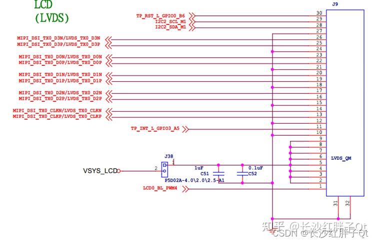 硬件开发笔记（十四）：RK3568底板电路LVDS模块、MIPI模块电路分析、LVDS硬件接口、MIPI硬件接口详解 - 知乎