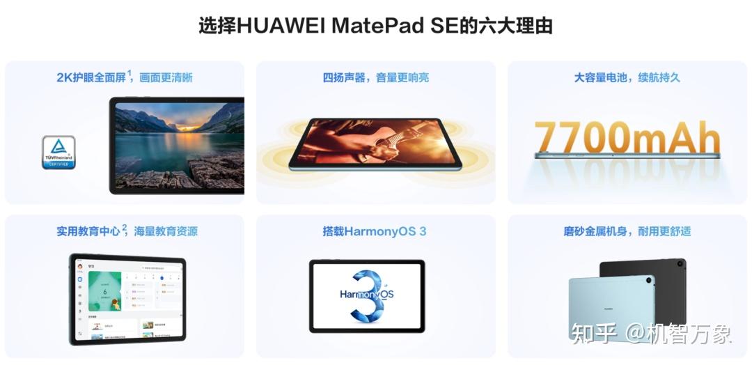 骁龙680处理器+4GB+128GB 华为全新MatePad SE10.4英寸平板上线 - 知乎