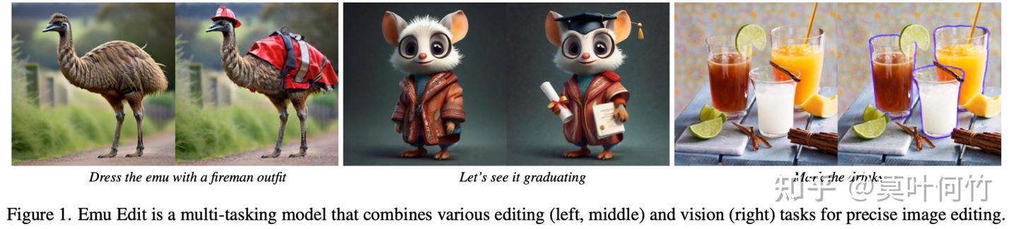 diffusion model (九) EmuEdit技术小结 - 知乎