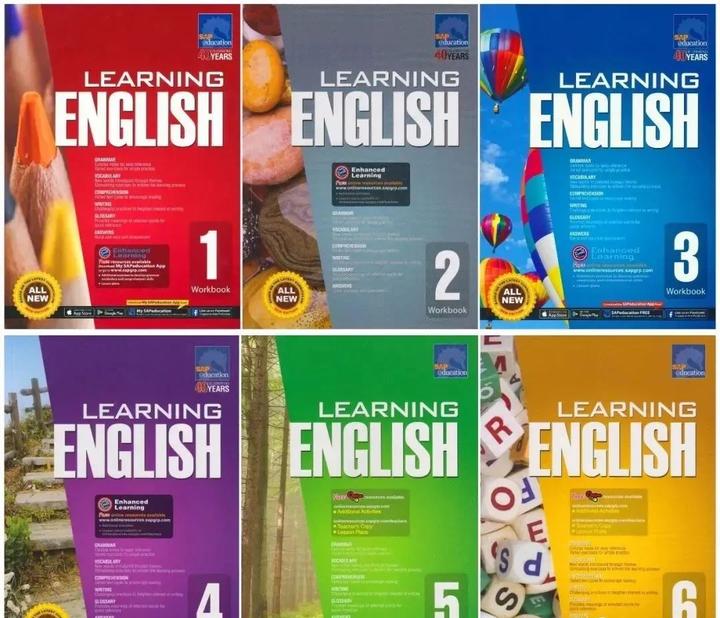 英语SAP Learning English Workbook 1-6年级 - 知乎