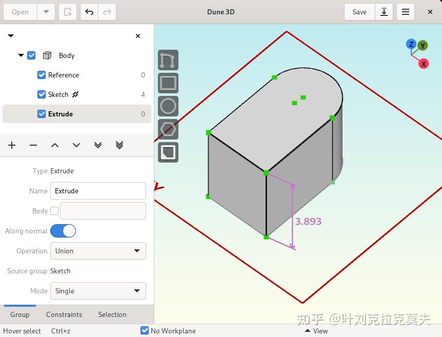 开源科学工程技术软件介绍 – 参数化三维3D软件Dune 3D - 知乎
