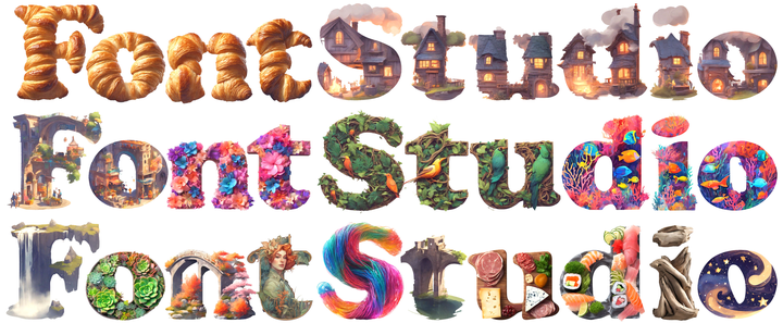 FontStudio：多语言 AI 艺术字生成 - 知乎