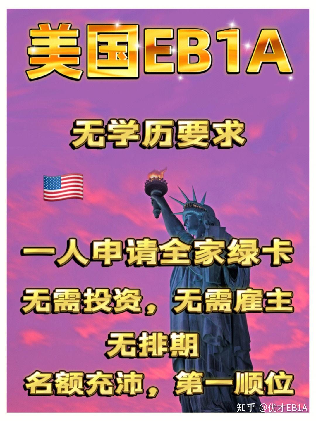 美国EB1A杰出人才计划|门槛低速度快 - 知乎