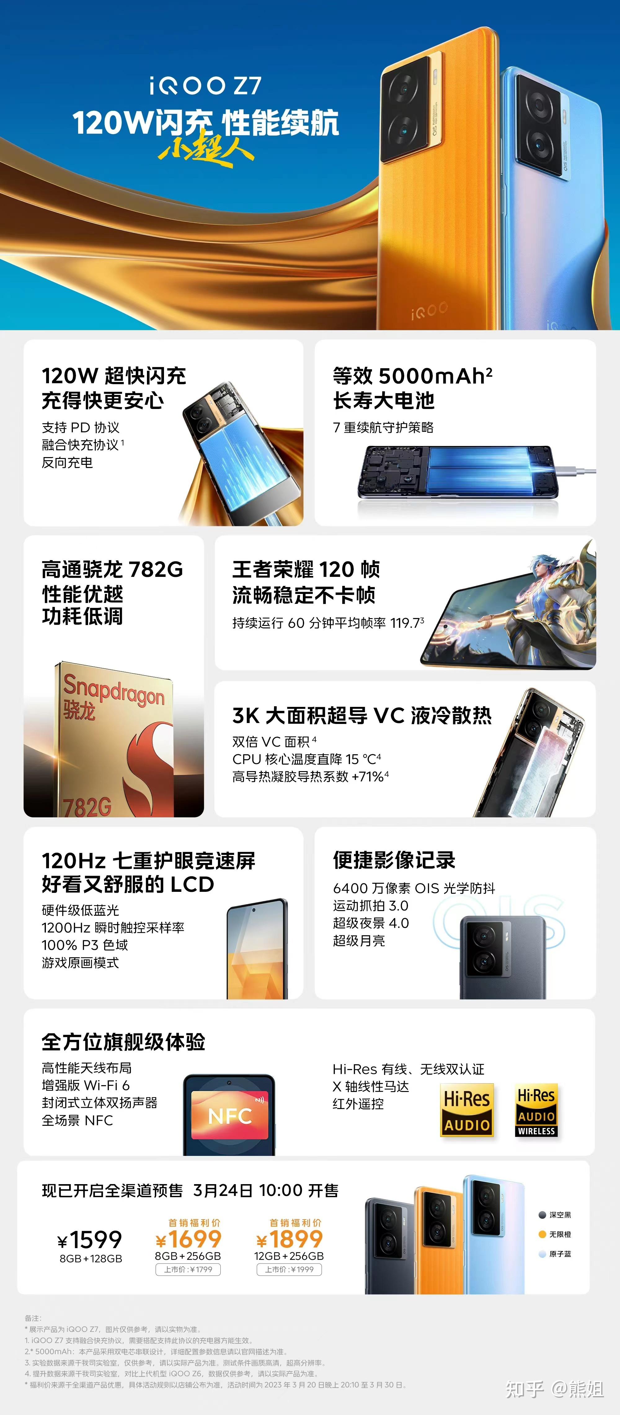 iQOO今晚带来了三款机型，分别是Z7、Z7x、Z7i，简单汇总一下: - 知乎