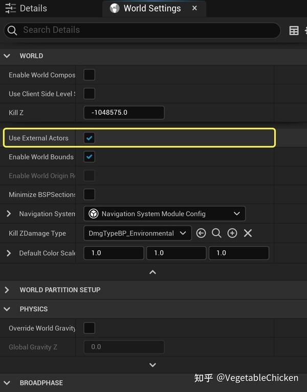 （官方转载）UE4/UE5世界分区系统之-Actor-文件系统/解决了美术和程序map冲突的问题 - 知乎