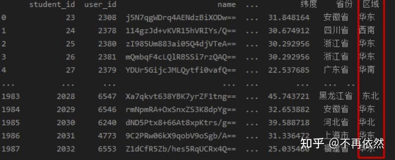 Python数据分析实战 依次遍历dataframe每一行,对某字段进行分析处理并新增一列(附源码和实现效果) 知乎