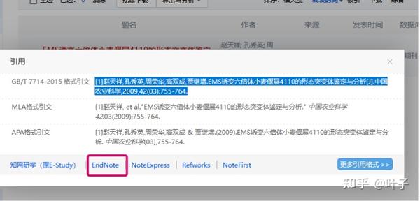 EndNote 20插入英文/中文文献及格式设置 - 知乎