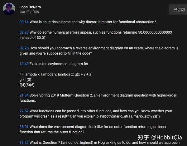 Cs61a 学习经验and感想 知乎 