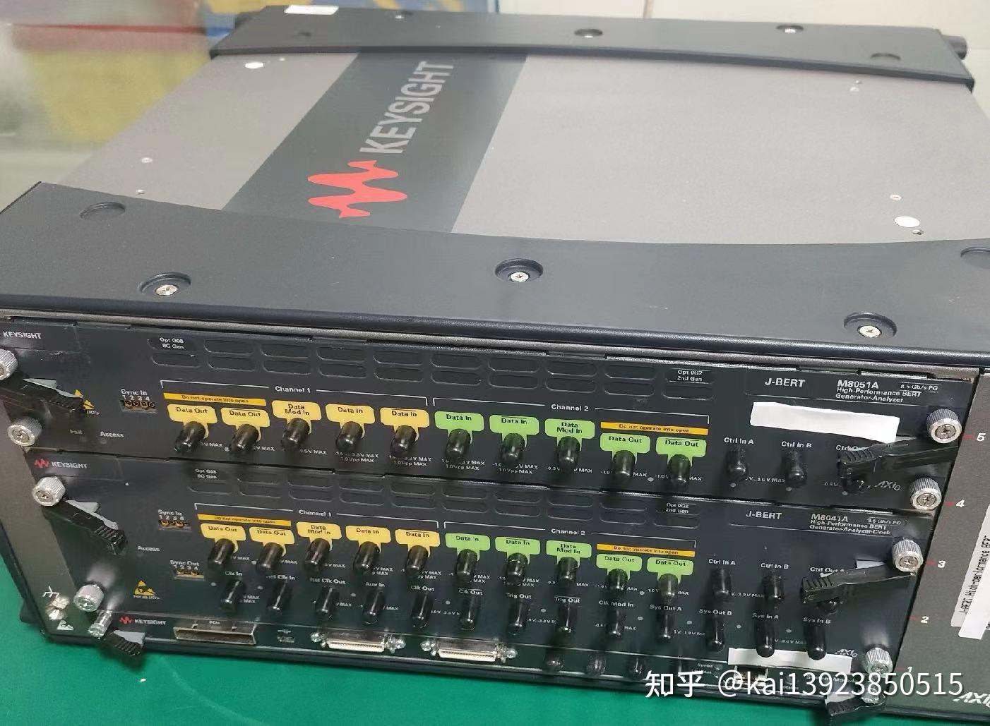 是德科技M8020A+M8041A模块32Gbaud误码率测试仪 - 知乎