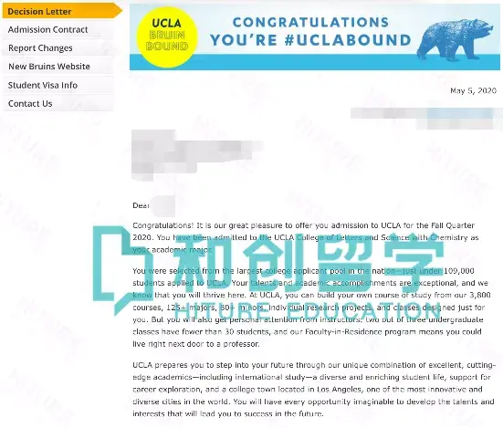 被UCLA waitlist转正，她低分高录的成功秘诀是什么？丨和创案例分享 - 知乎