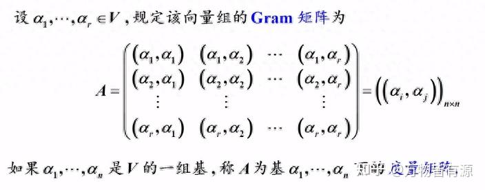 如何计算格拉姆矩阵(Gram Matrix)？ - 知乎
