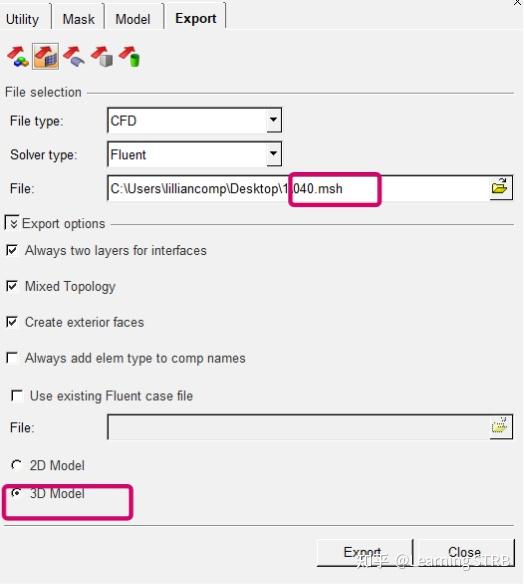 Hypermesh网格导出至Fluent - 知乎